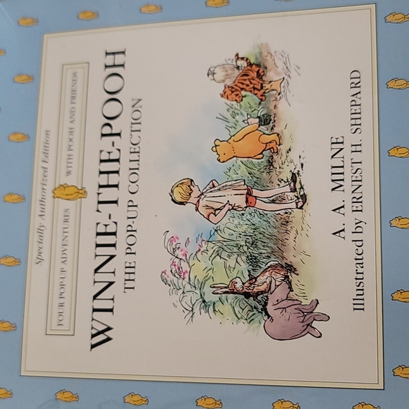 Winnie The Pooh | Other | Vintage Winnie Thepooh Popup Books Set Of 4 ...